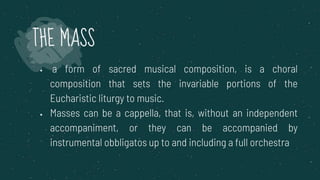 MUSIC 7 | Lesson 2: LITURGY AND DEVOTIONAL MUSIC | PPTX