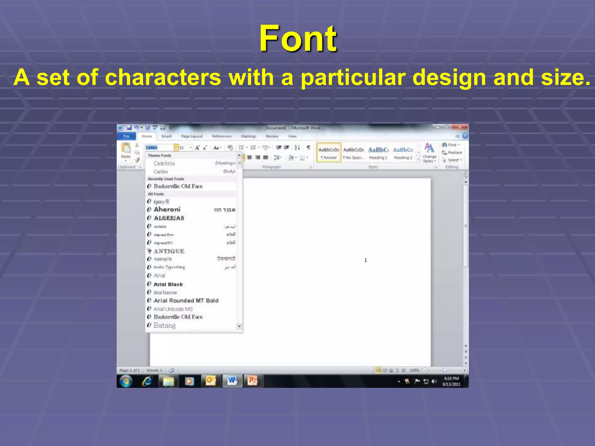 GRADE 7 LESSON 5 MS WORD INTRO.ppt