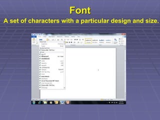 GRADE 7 LESSON 5 MS WORD INTRO.ppt