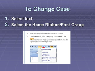 GRADE 7 LESSON 5 MS WORD INTRO.ppt