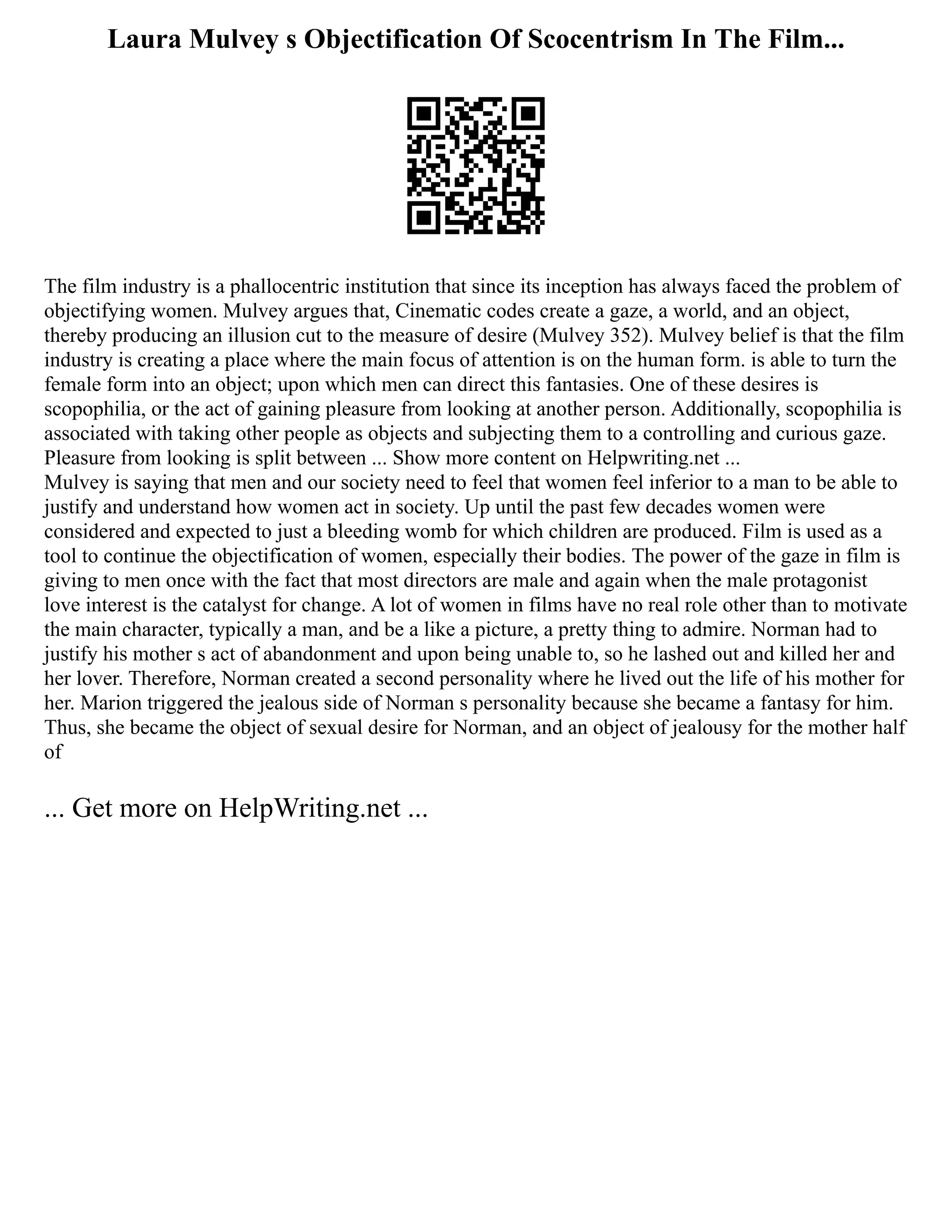 Grade 7 Level 3 Writing Sample | PDF