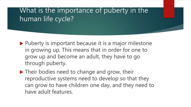 Grade 7 Life Orientation PowerPoint presentation on Puberty. | PPTX ...