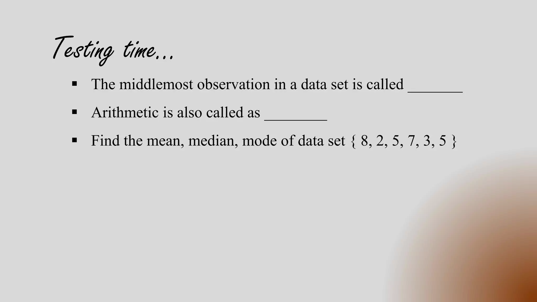 Mean, Median, Mode | PDF