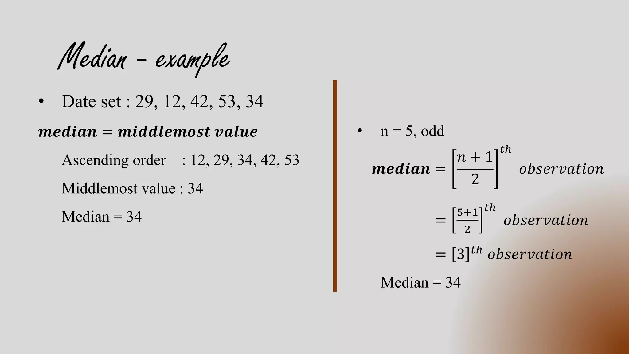 Mean, Median, Mode | PDF