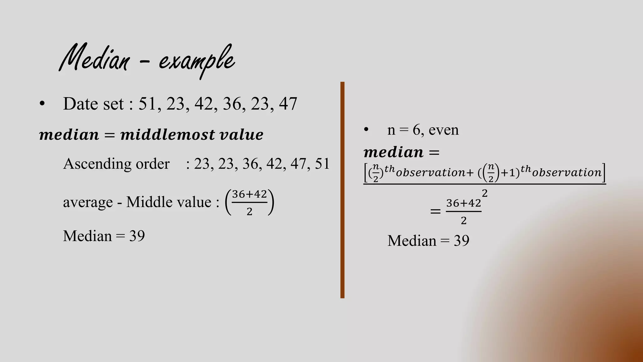 Mean, Median, Mode | PDF