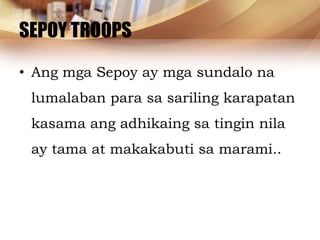 Grade 7 mga epekto ng imperyalismo sa timog at kanlurang asya | PPTX