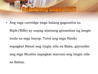 Grade 7 mga epekto ng imperyalismo sa timog at kanlurang asya | PPTX