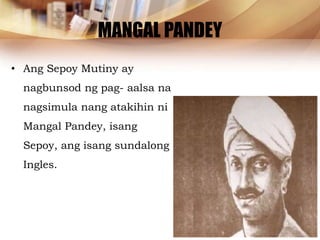 Grade 7 mga epekto ng imperyalismo sa timog at kanlurang asya | PPTX