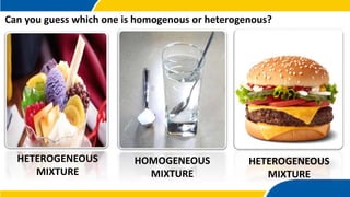 ALL ABOUT MIXTURES IN GRADE 7 CLASS PPTX | PPTX