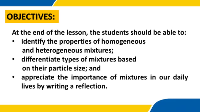 ALL ABOUT MIXTURES IN GRADE 7 CLASS PPTX | PPTX