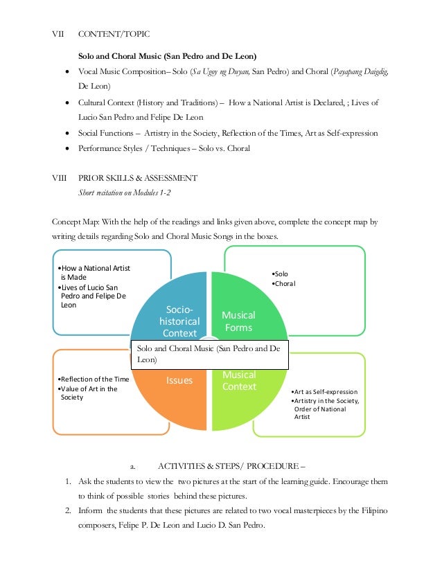Musical contexts form and structure - sekaslim