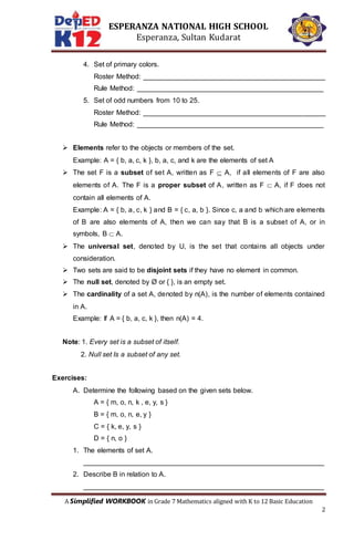Grade 7 new module Math | PDF