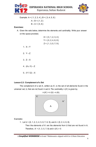 Grade 7 new module Math | PDF