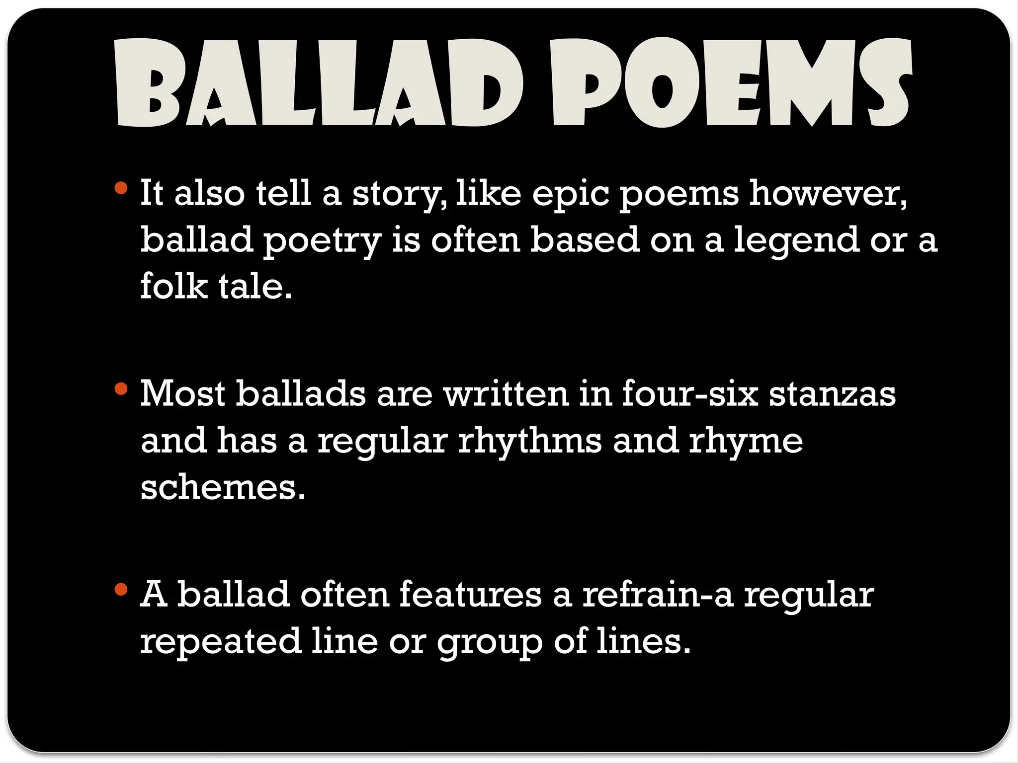 Grade 7 poetry powerpoint presentationnn | PPTX