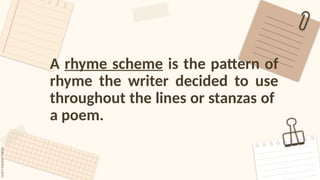 Grade 7 Quarter 1 Poetry Rhyme and Rhyme Scheme .pptx