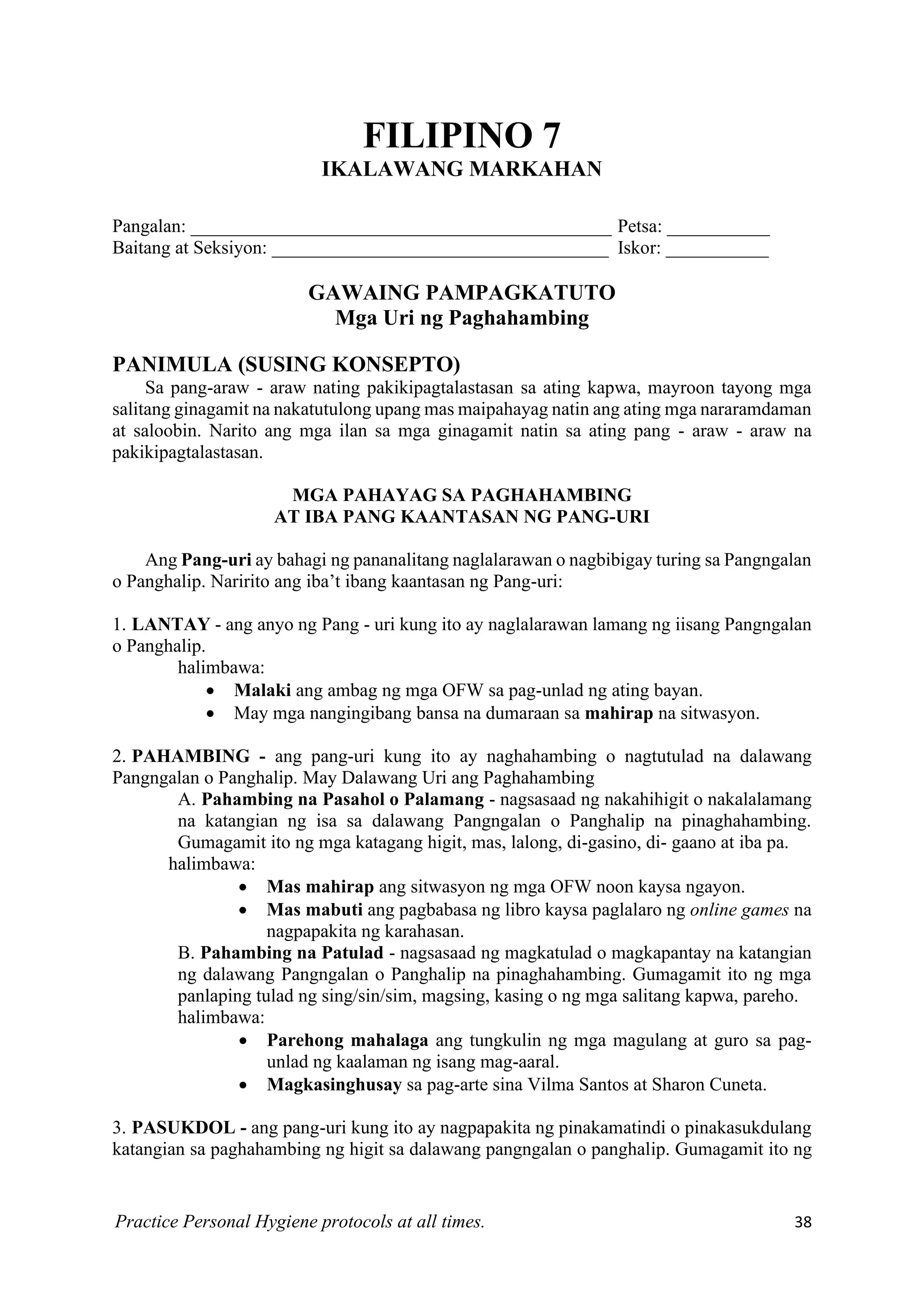 Grade 7 Q2 Filipino LAS.pdf