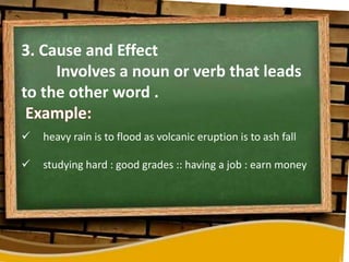 grade 7 quarter 1 analogies POWERPOINT PRESENTATIONS | PPTX | Home ...