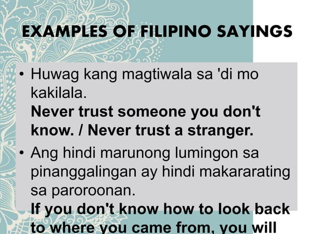 Grade 7 riddles and sayings | PPTX