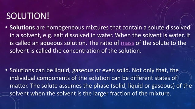 GRADE 7 SCIENCE (MIXTURE).pptx | Chemistry | Science