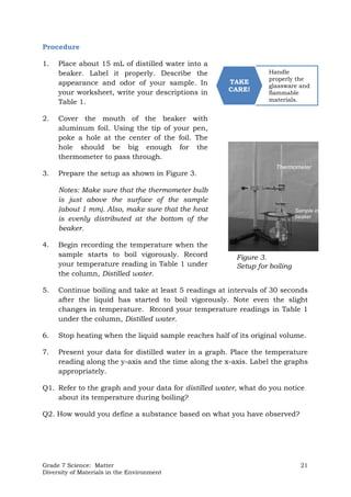 Grade7 Science Learner's Material Quarters1-2 | PDF
