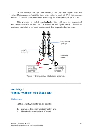 Grade7 Science Learner's Material Quarters1-2 | PDF