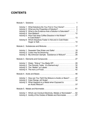 Grade7 Science Learner's Material Quarters1-2 | PDF