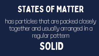 Grade 7 Science Lesson: States of Matter | PDF