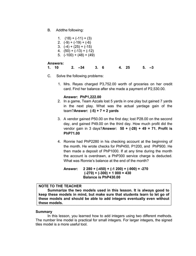 Grade 7 teacher's guide (q1&2) | PDF