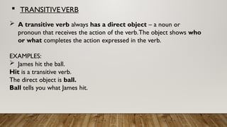 GRADE 7 TRANSITIVE and INTRANSITIVE VERB.pptx
