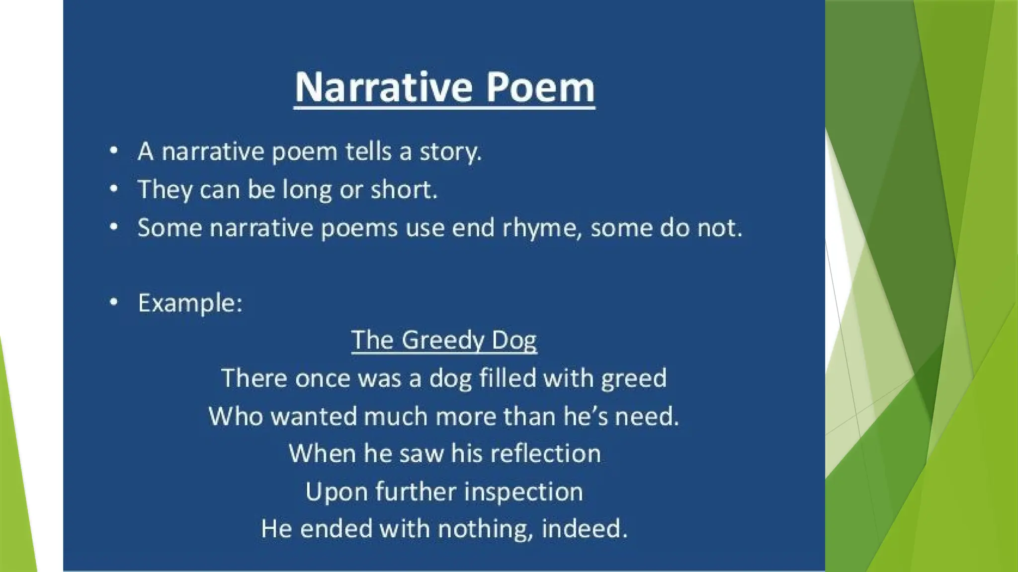 Grade 7 Types of Poetry, ELements of Poetry and Purpose of the Author.pptx