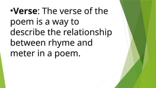 Grade 7 Types of Poetry, ELements of Poetry and Purpose of the Author.pptx