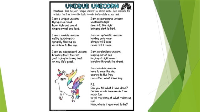 Grade 7 Types of Poetry, ELements of Poetry and Purpose of the Author ...