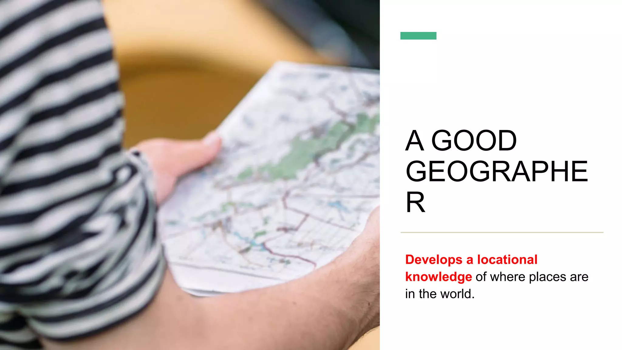 Grade 7 What Is A Geographer | PPTX