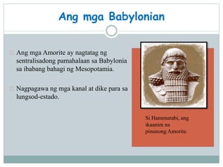 Mga sinaunang kabihasnan sa Asya | PPTX