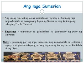 Mga sinaunang kabihasnan sa Asya | PPTX