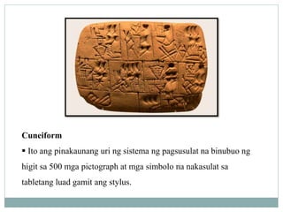 Mga sinaunang kabihasnan sa Asya | PPTX