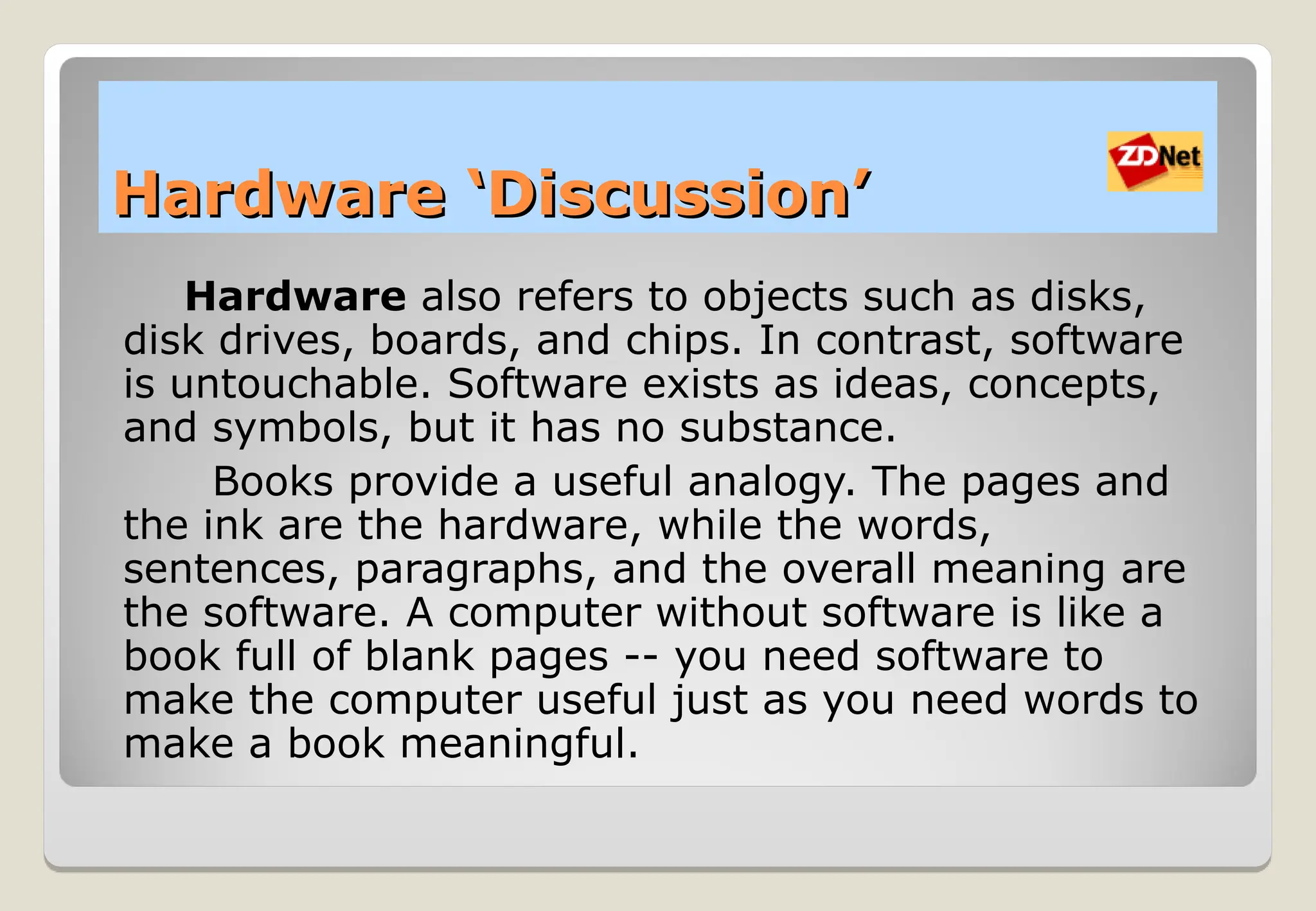 GRADE 8 - COMPONENTS OF PC COMPONENTS OF PC | PPT