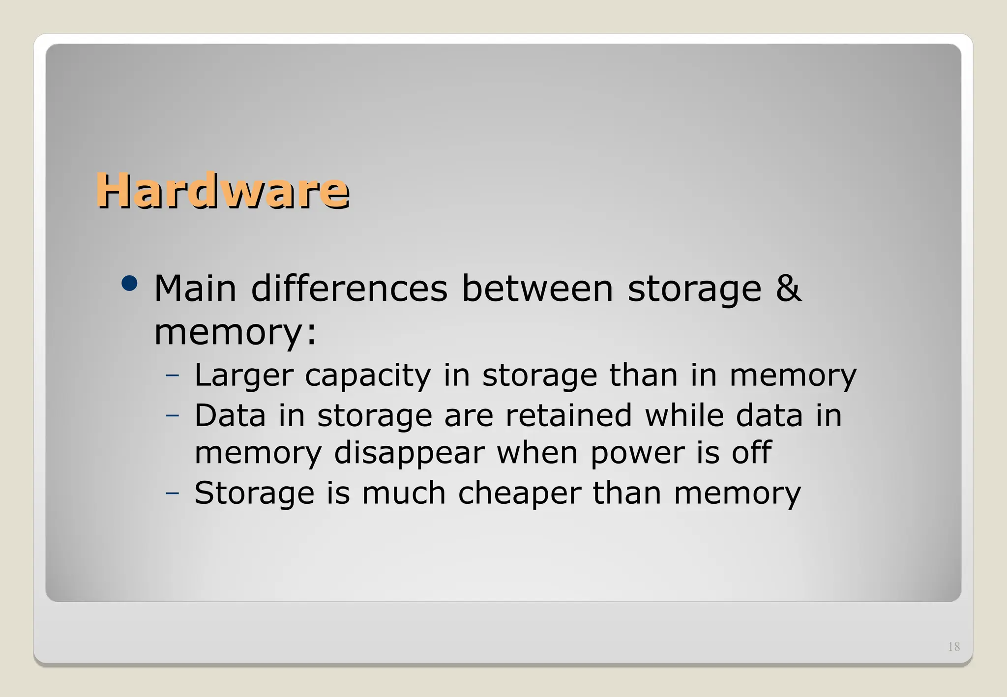 GRADE 8 - COMPONENTS OF PC COMPONENTS OF PC | PPT