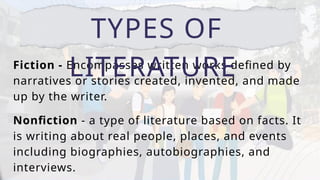 GRADE 8 - LESSON 3 PARTS OF LITERATURE.pptx