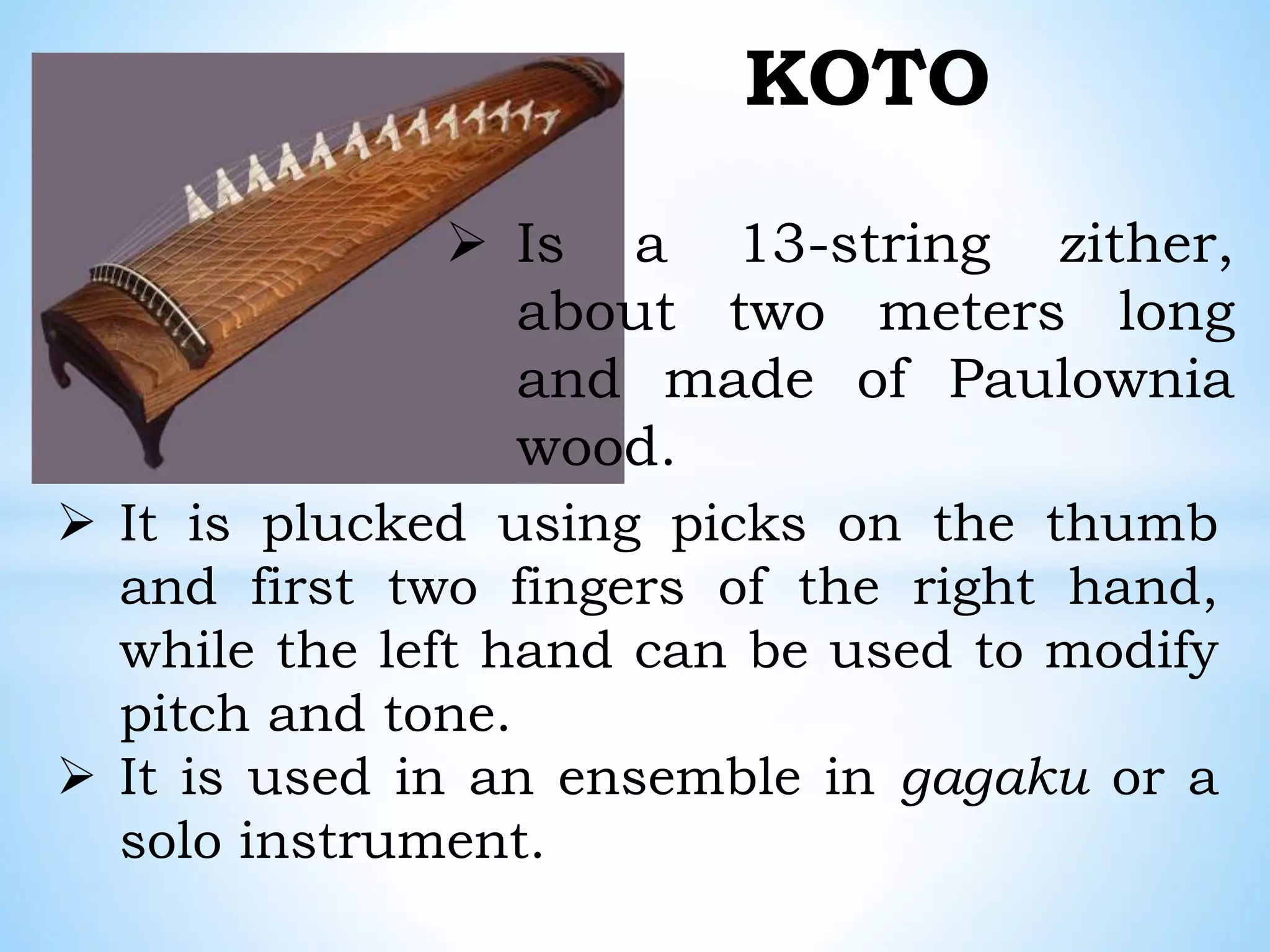 East Asian Music-Grade 8 | PPTX