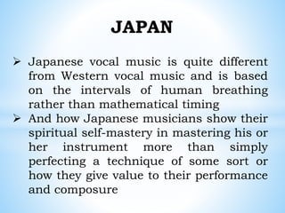 East Asian Music-Grade 8 | PPTX