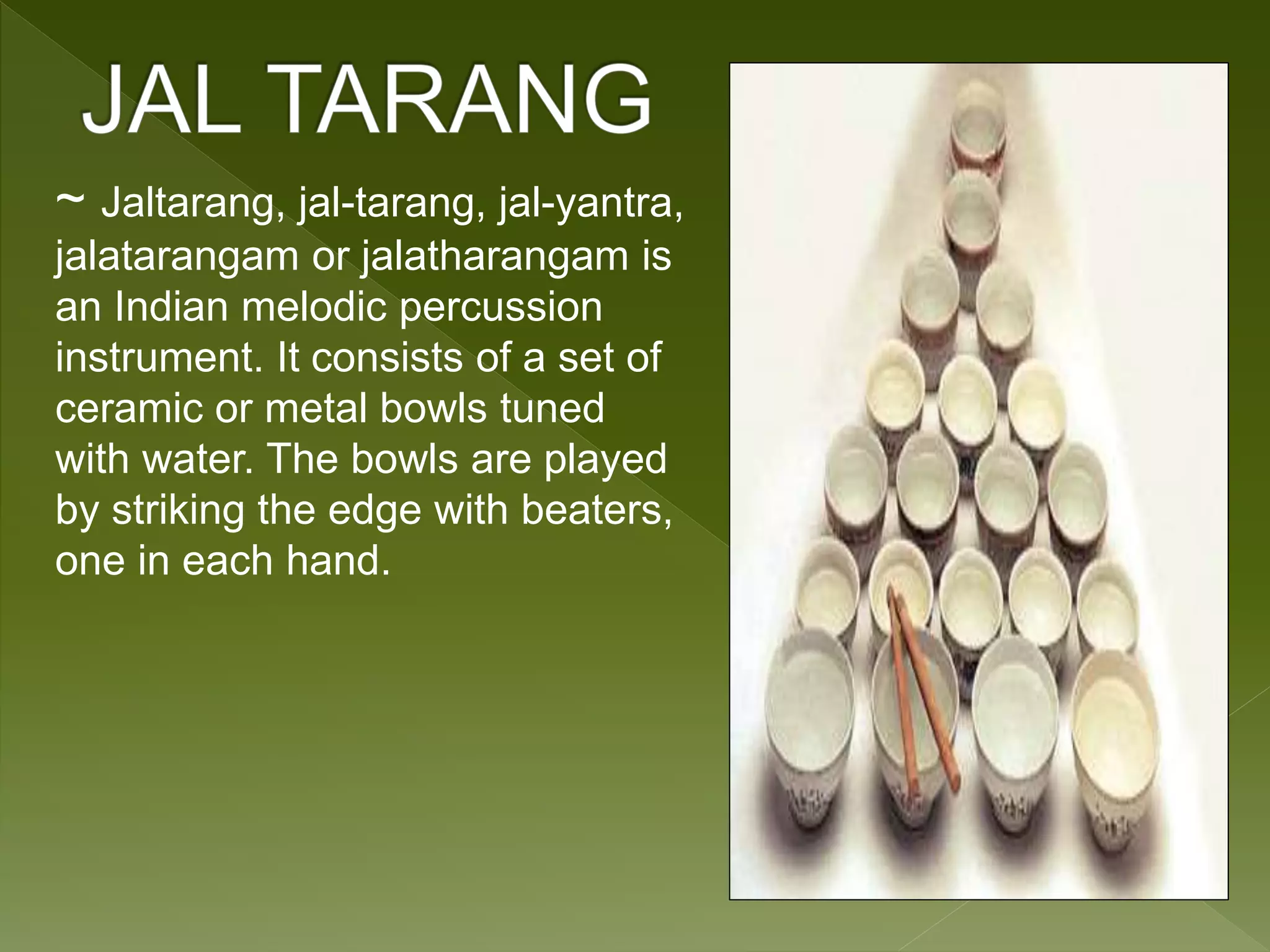 Indian Musical Instruments | PPTX