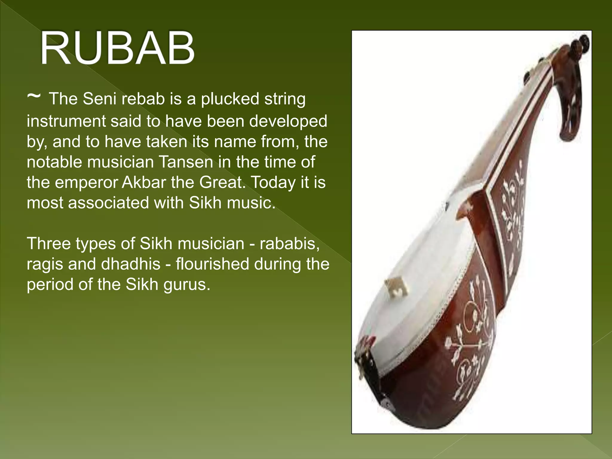 Indian Musical Instruments | PPTX