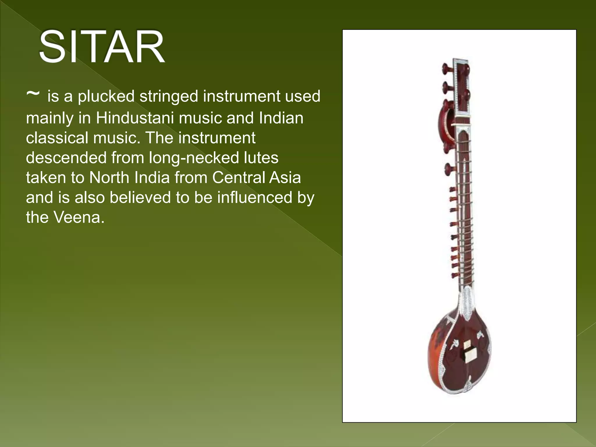 Indian Musical Instruments | PPTX