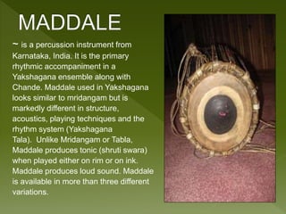 Indian Musical Instruments | PPTX