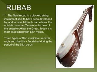 Indian Musical Instruments | PPTX