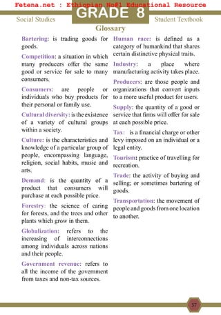 grade 8-social studies.pdf for horizon p | PDF
