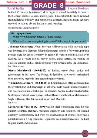 grade 8-social studies.pdf for horizon p | PDF