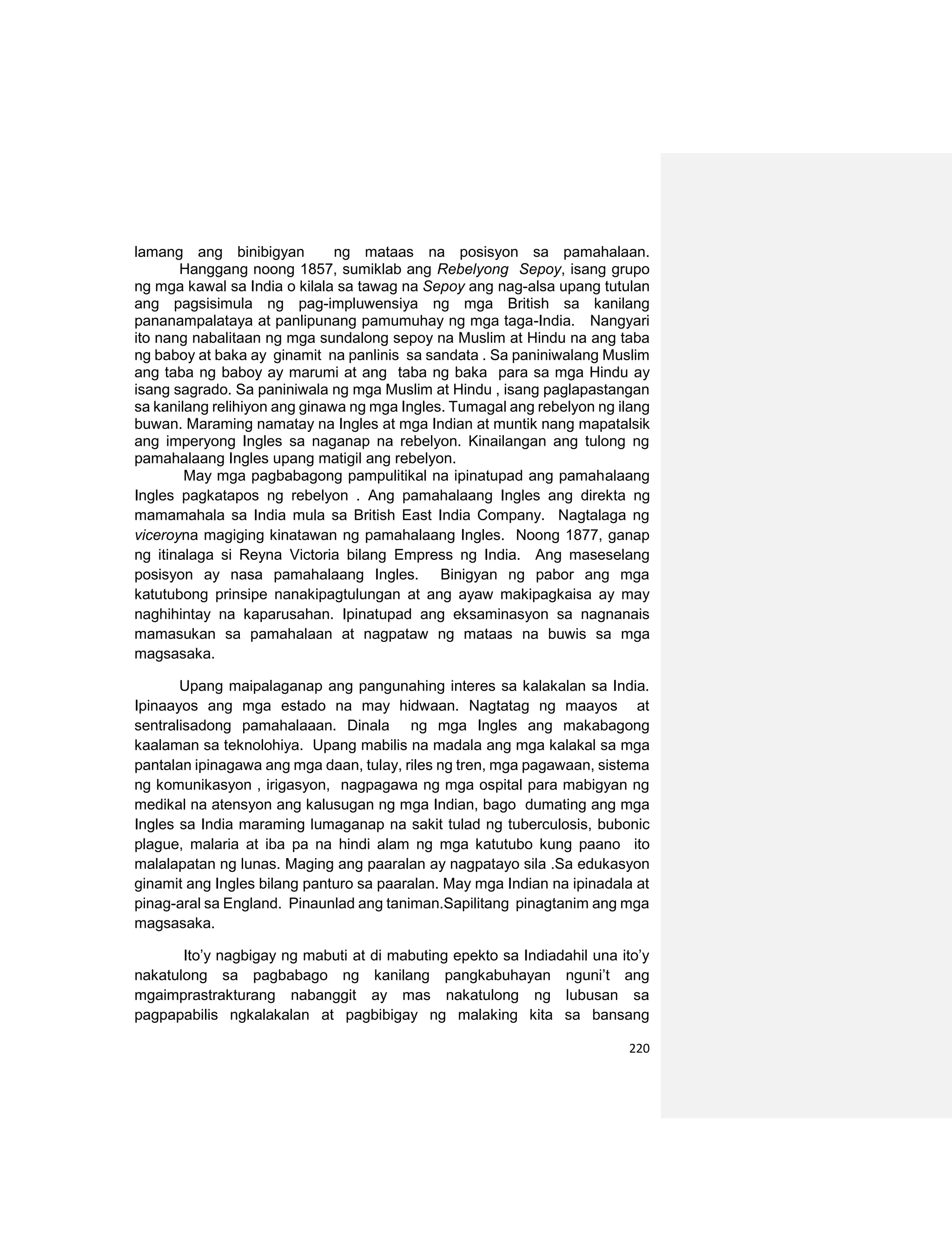 Grade 8 araling_panlipunan_modyul_3 | PDF