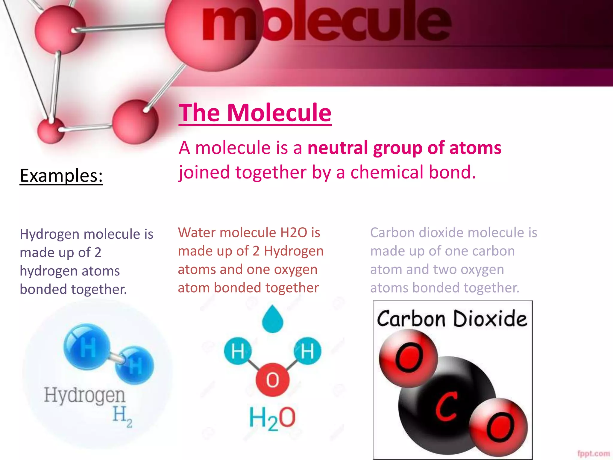 Grade 8 Chemistry Structure of Matter : Atoms, Molecules and Ions | PPTX